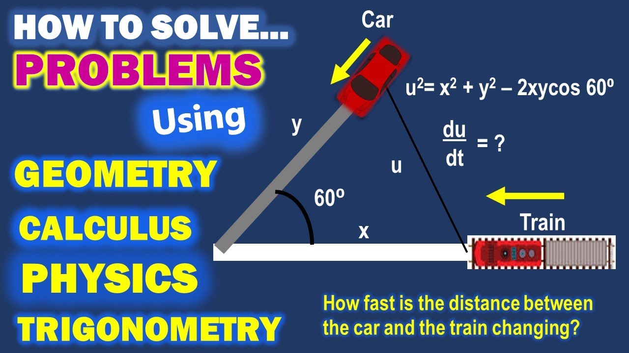 How To Solve Problems Using Geometry Trigonometry Calculus And