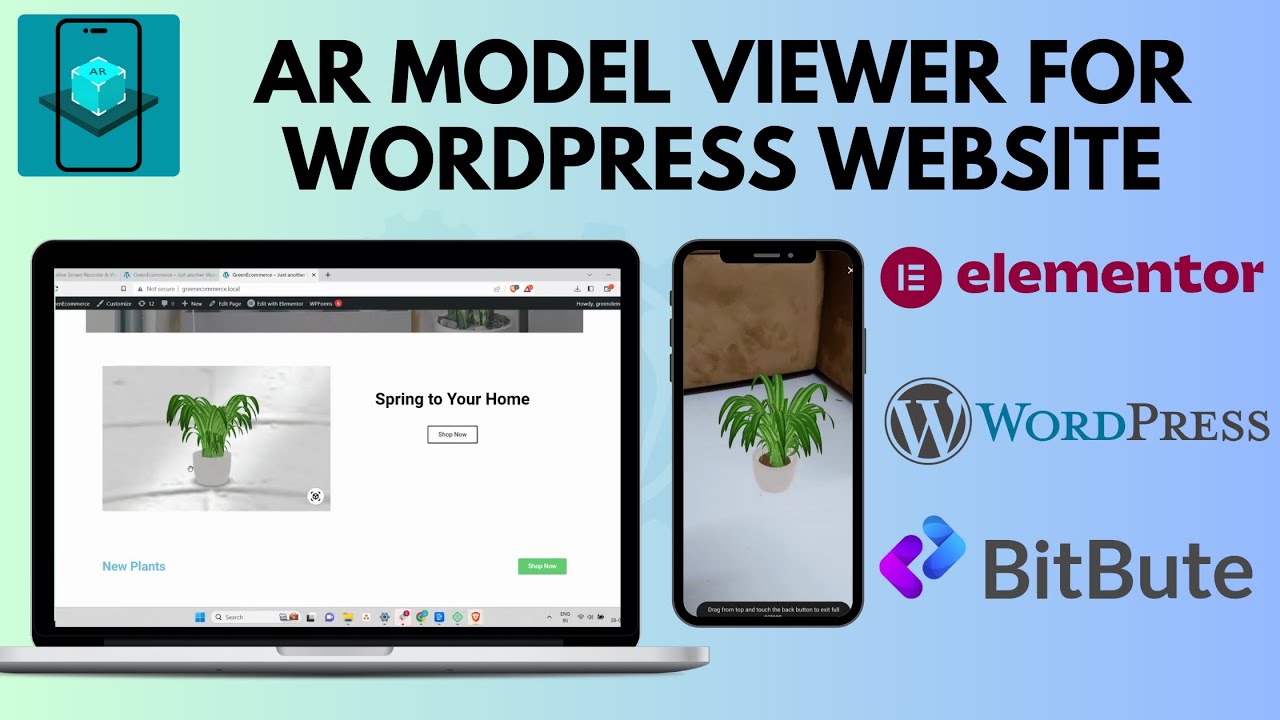 Ar Model Viewer Wordpress Plugin For Business Website And Blogging