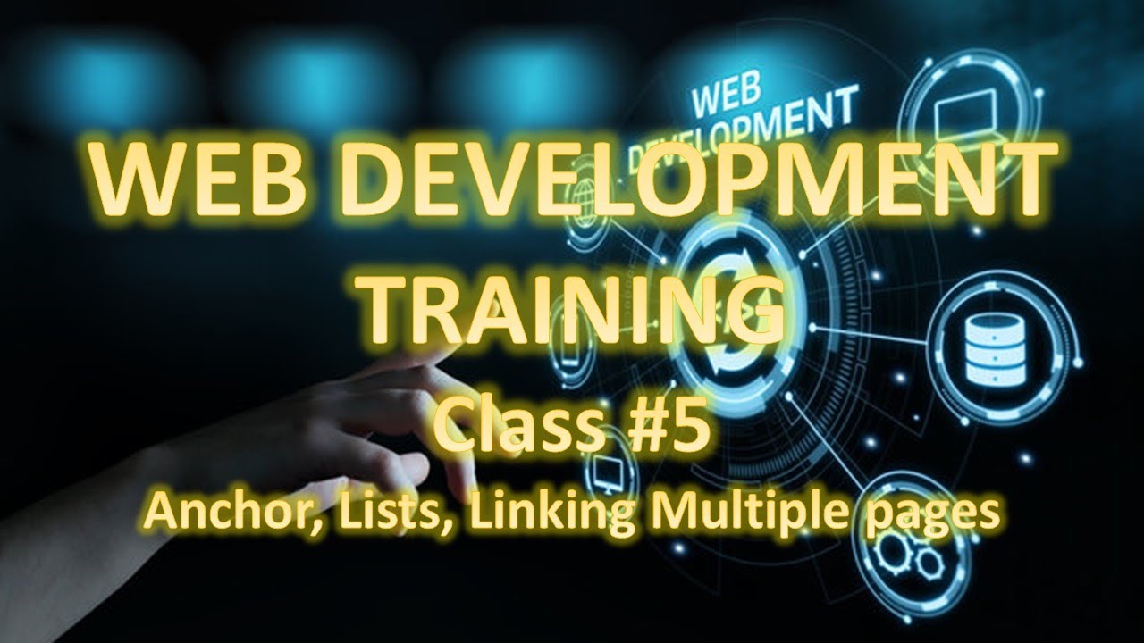 Web Development Training Class 5 Youtube