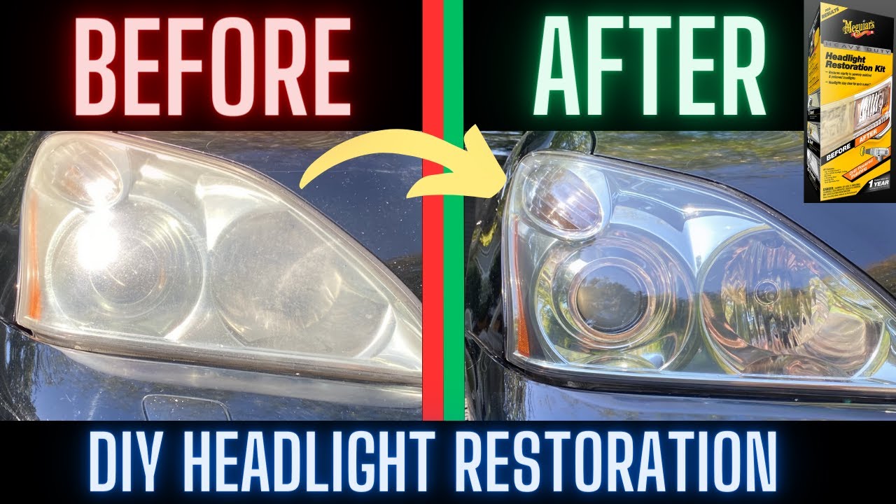 Diy Foggy Headlight Restoration Tutorial Restore Your Headlights For