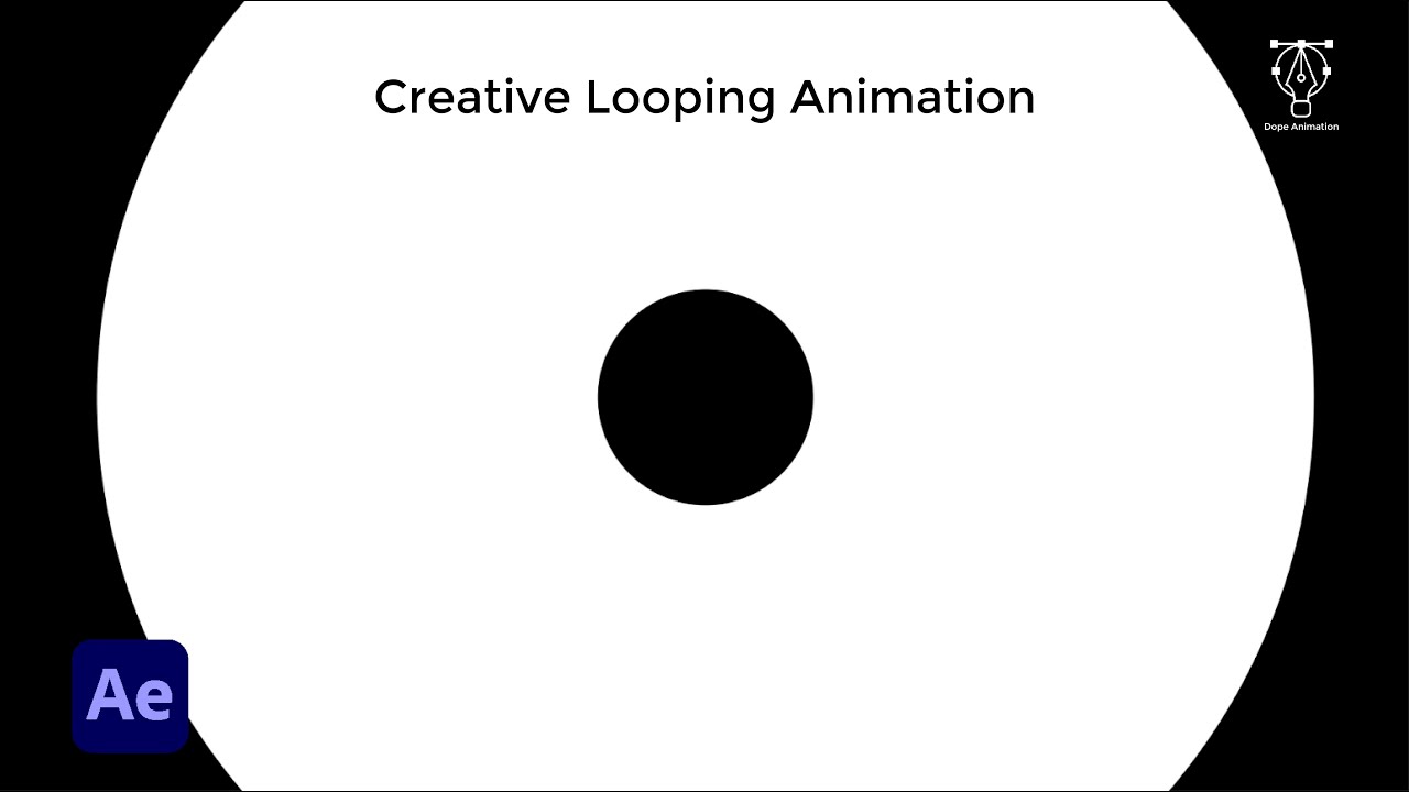 Creative Looping Animation In Adobe After Effects Youtube