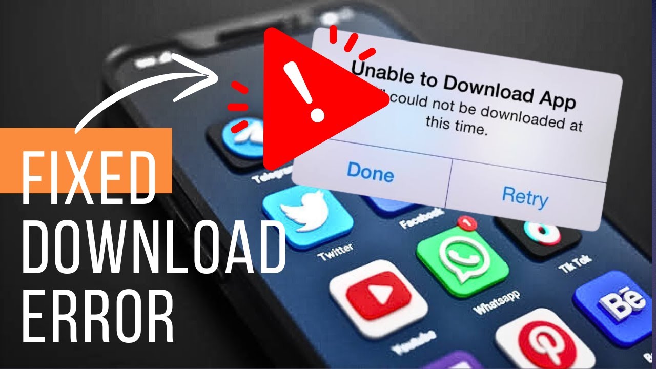 How To Fix Apps Not Downloading On Iphone Youtube