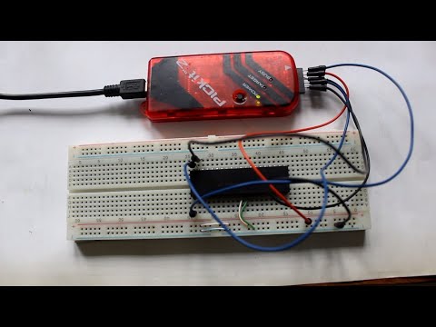 How To Load Hex File In Pic Microcontroller Use Pickit2 Mina Technology
