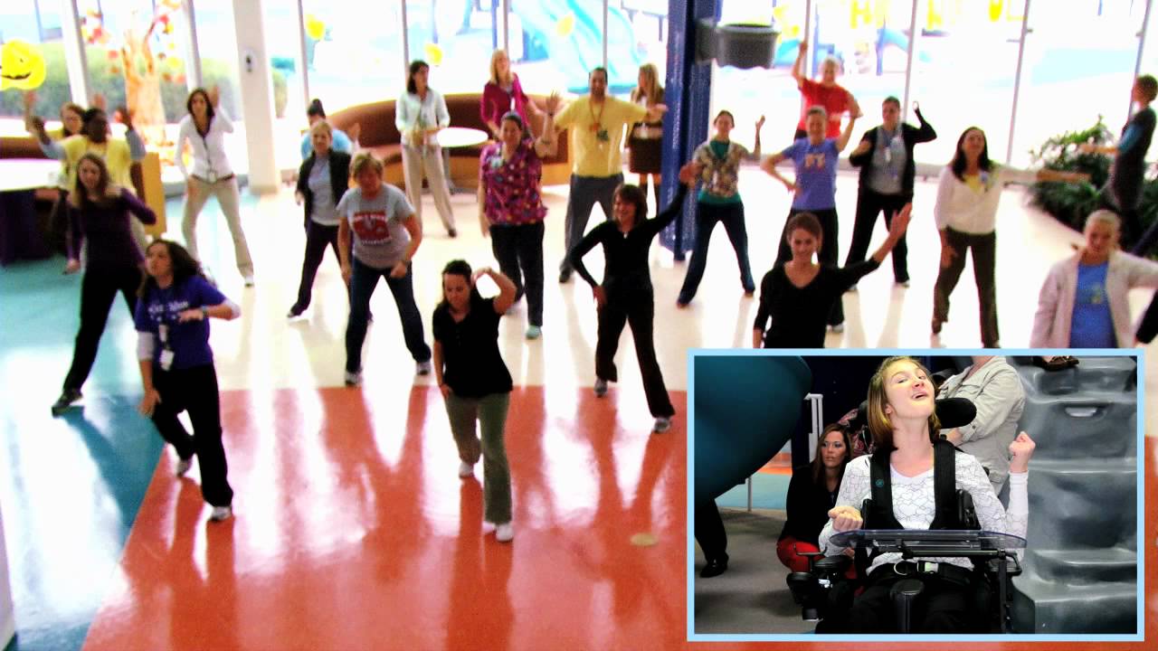Flash Mob Performs Moves Like Jagger For Ranken Jordan Outpatient