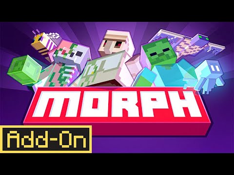 Morph Add On Minecraft Marketplace Addon Showcase Youtube
