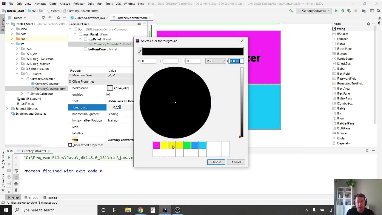 Java Gui Lesson 4 Jcombobox Youtube