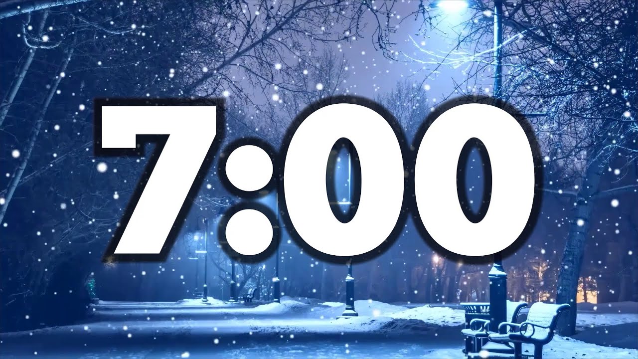 7 Minutes Timer With Relaxing Music And Alarm Youtube Music