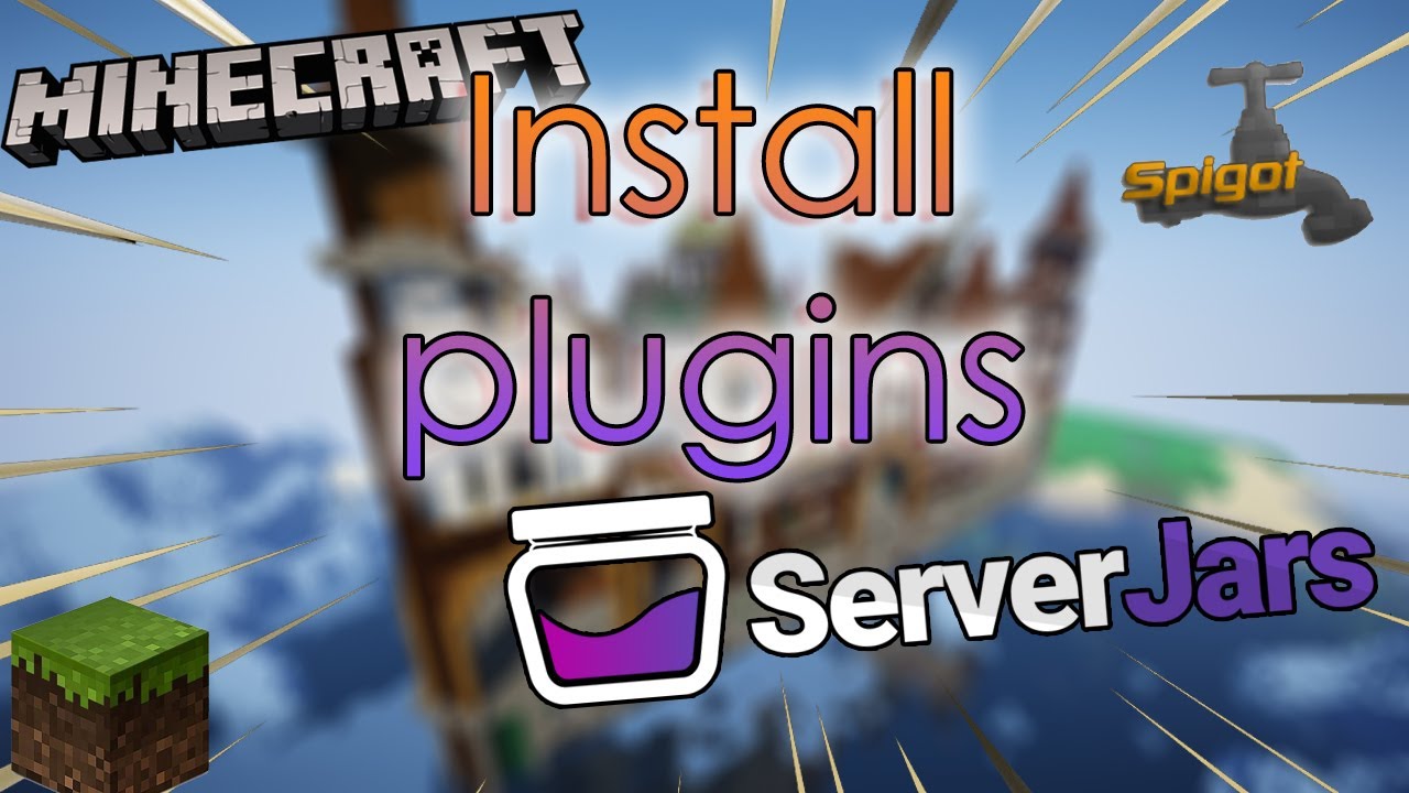 How To Add Plugins On Any Minecraft Server Youtube