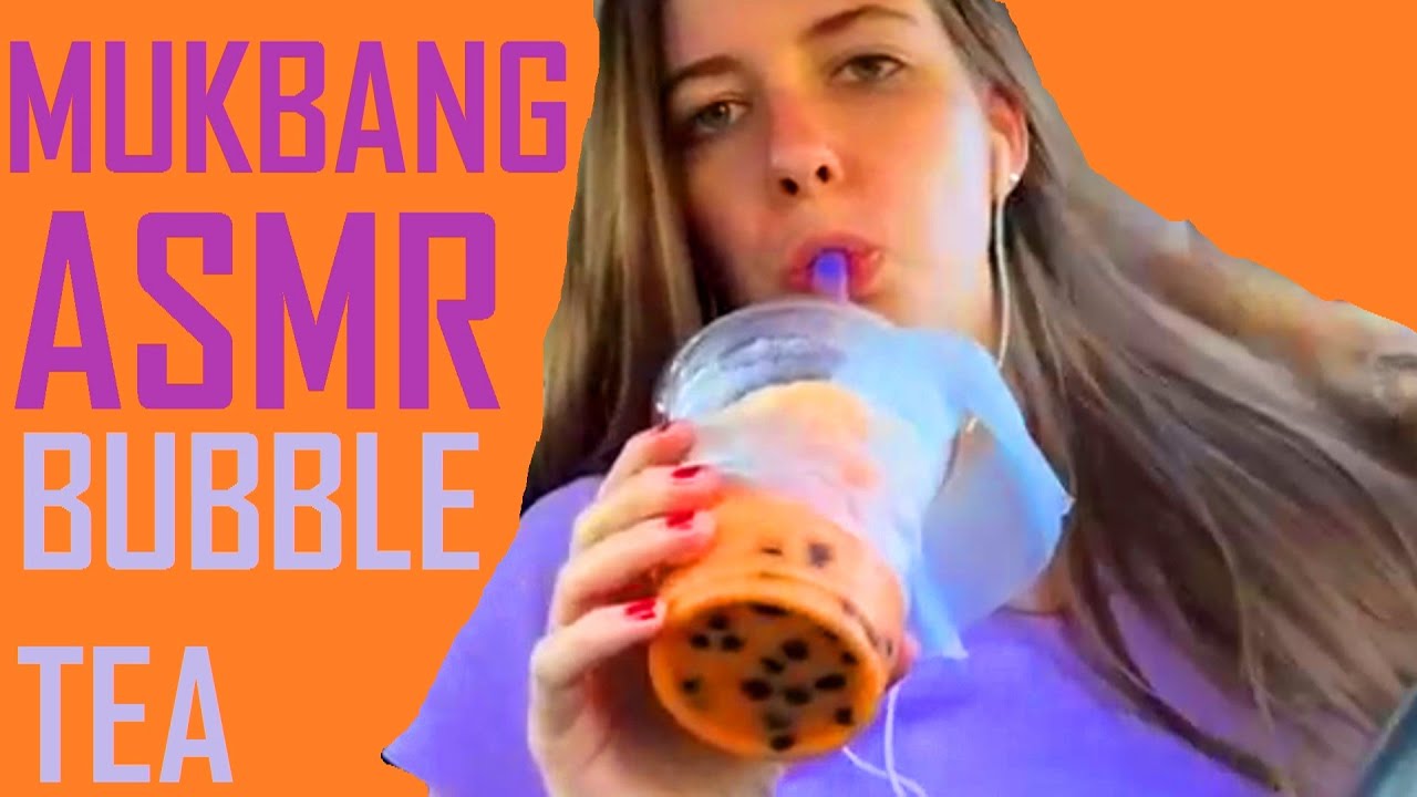 Bubble Tea Mukbang Asmr Youtube