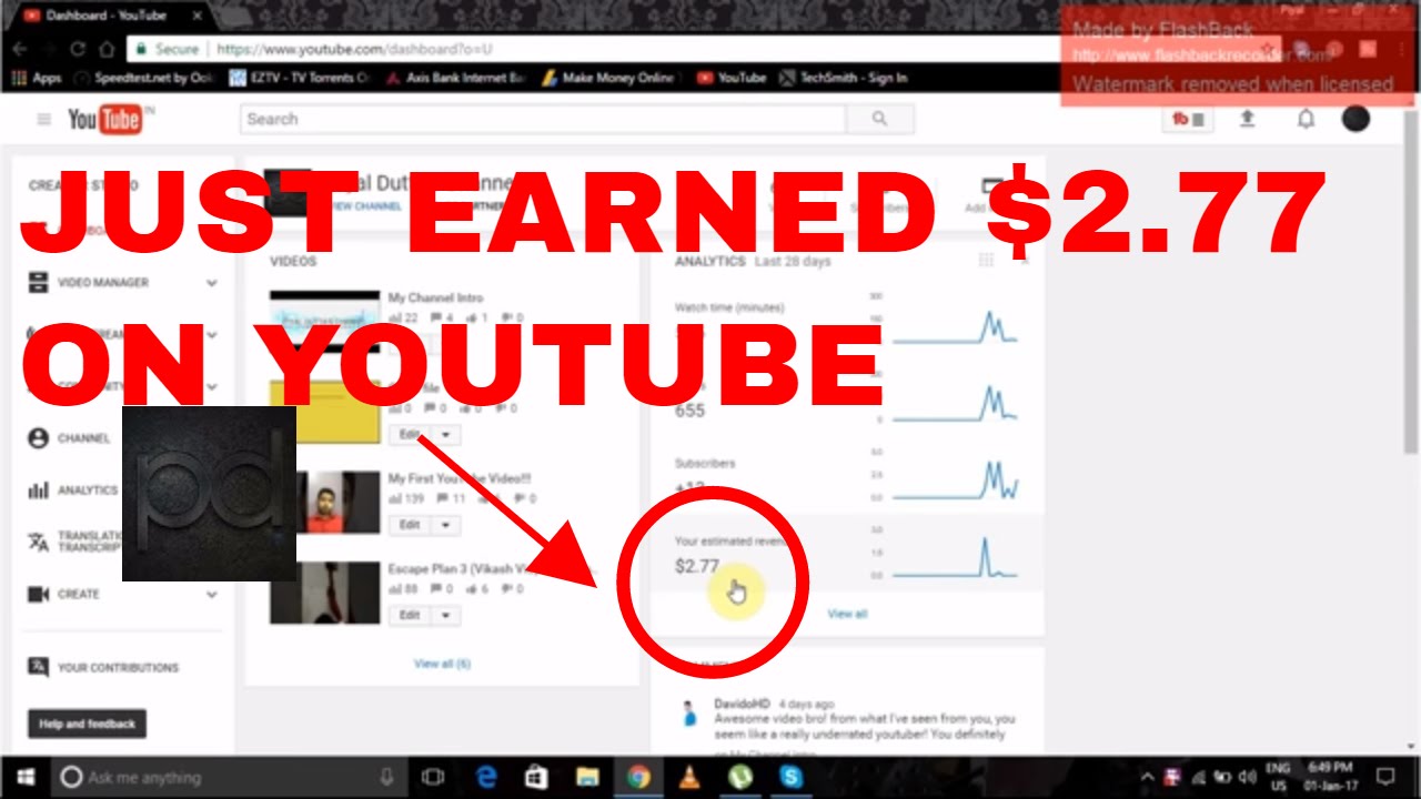 How Many Views Do You Need To Make On Youtube Youtube
