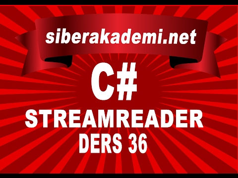 C Programming Streamreader Ders36 Youtube