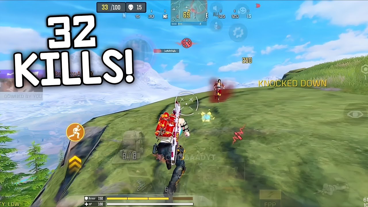 32 Kills Insane Ar Shotgun Gameplay Codm Br Youtube