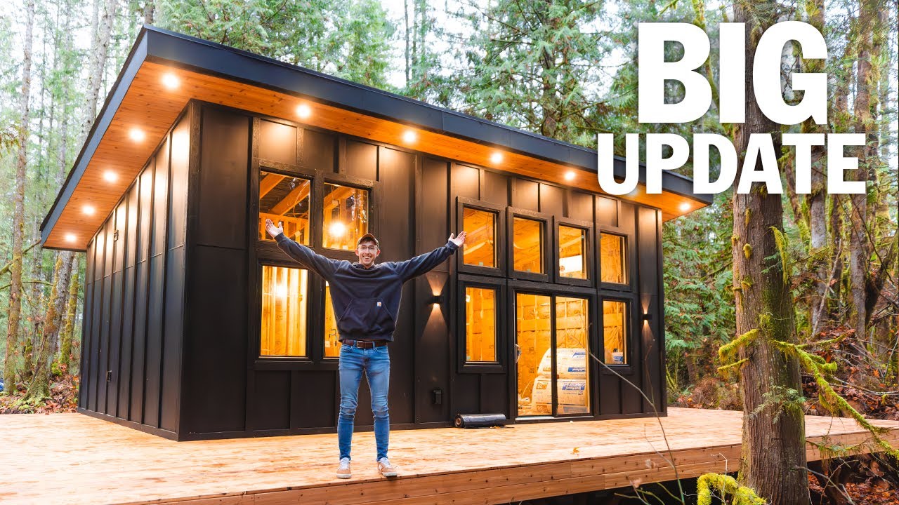 Massive Update On My Diy Tiny Home Build House Home