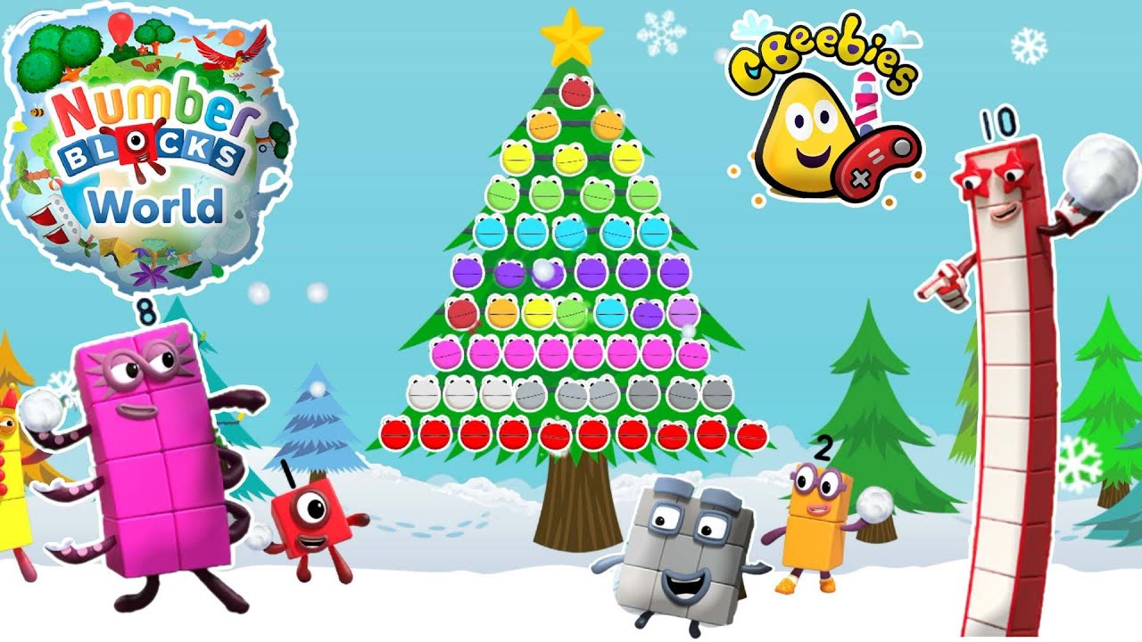 Numberblocks Christmas Tree Numberblocks World Youtube