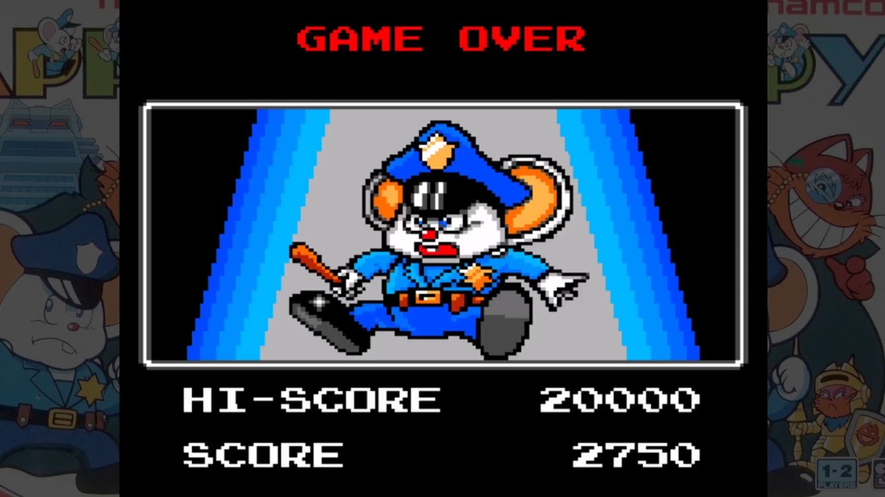 Mappy Game Over Game Gear Youtube