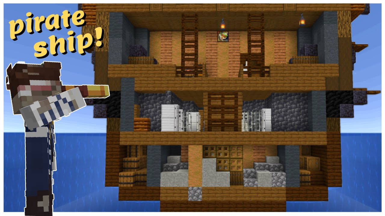 Pirate Ship Minecraft Design Claire1593 On Game Jolt Pirate Ship Bed