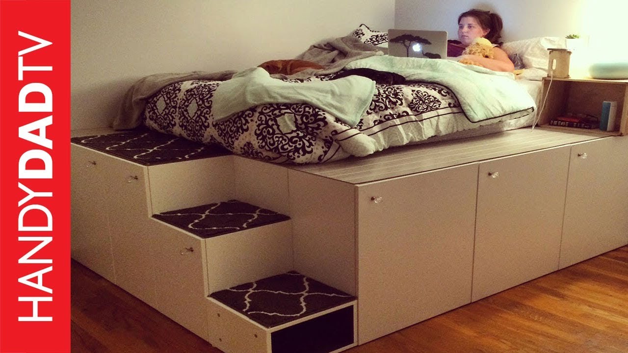 Ikea Hack Platform Bed Diy Gardenartoutdoor