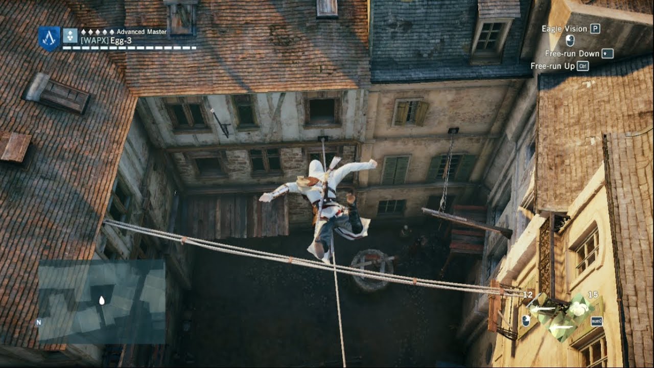 Ac Unity Parkour Clip Youtube