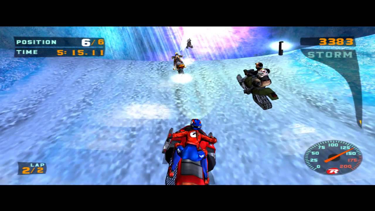 Sled Storm Ps2 Pc Pcsx2 Ea Big Gameplay Youtube