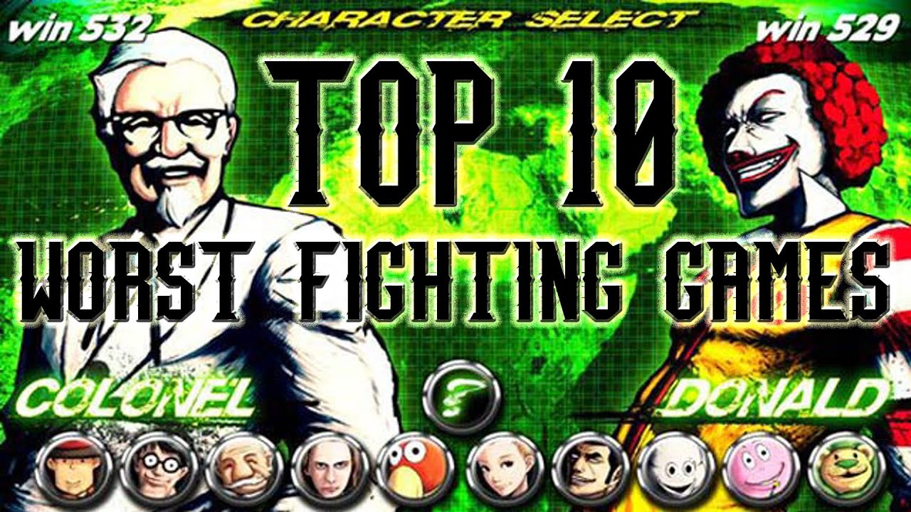 Top 10 Worst Fighting Games Youtube