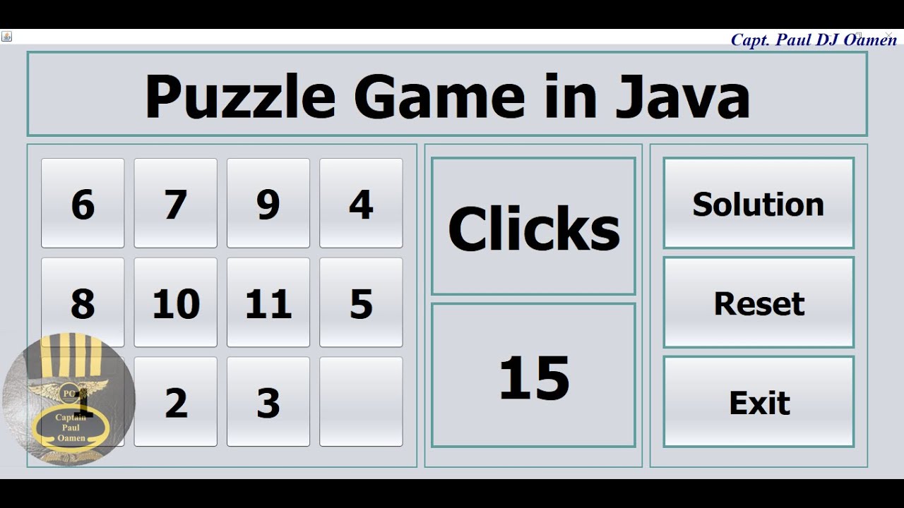 How To Make Number Puzzle In Java At Caitlin Kelley Blog
