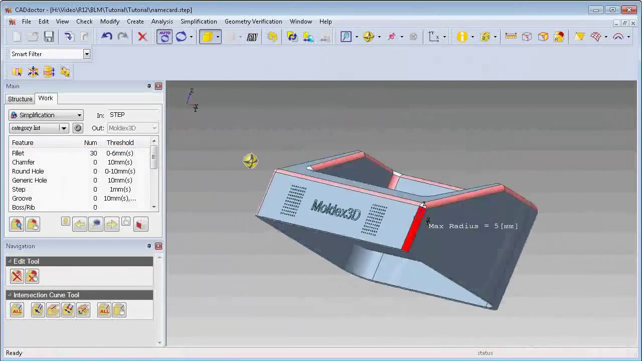 Moldex3d Designer Blm Mode And Caddoctor Tutorial Youtube Youtube