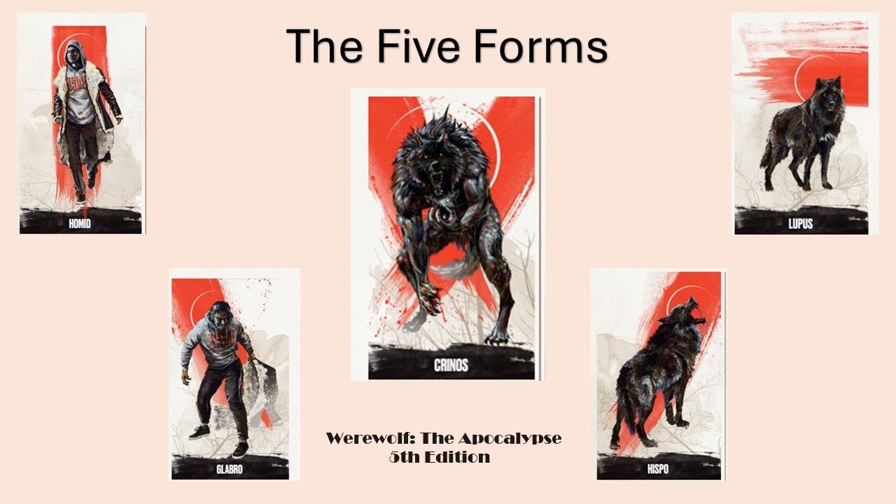 Werewolf The Apocalypse 5th Edition Crinos