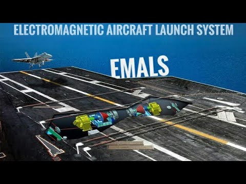 Emals Electromagnetic Aircraft Launch System General Atomics United