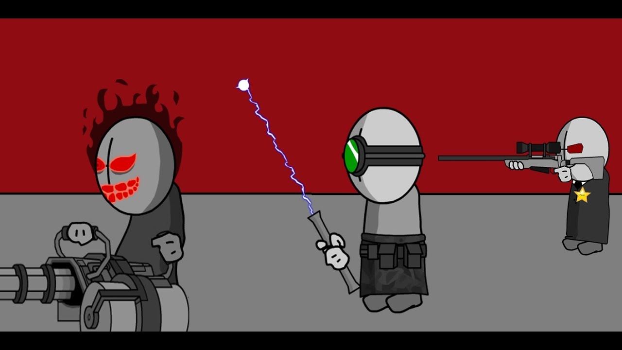 Madness Combat Short Minigun Spinup Youtube