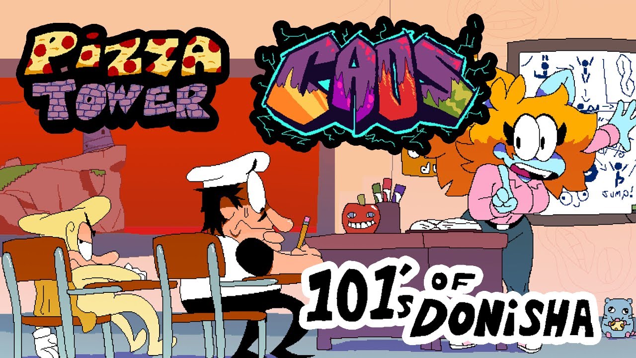 Pizza Tower Caos Mod V1 1 101 S Of Donisha Update Youtube