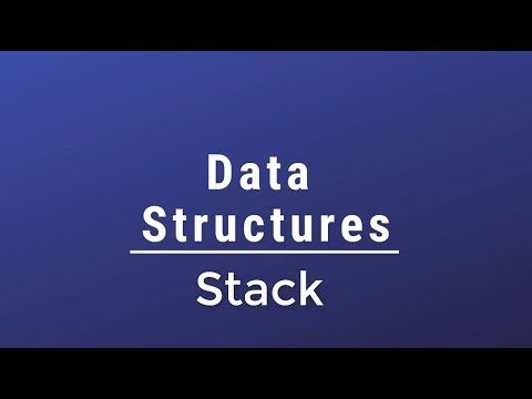 02 Data Structures Introduction To Stack Youtube