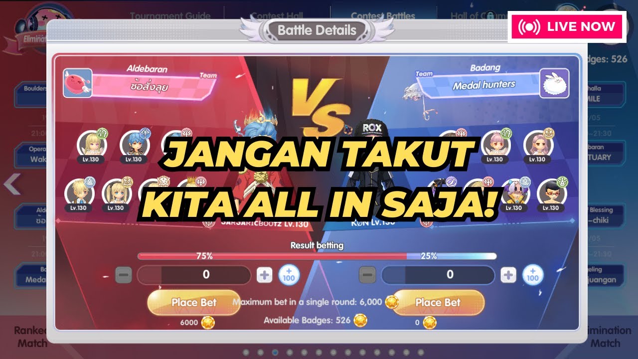 Live Rox Kita Gandakan Coin Ini Youtube