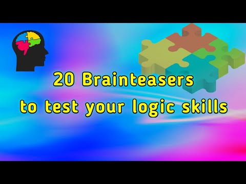 20 Brainteasers To Test Your Logic Skills Youtube