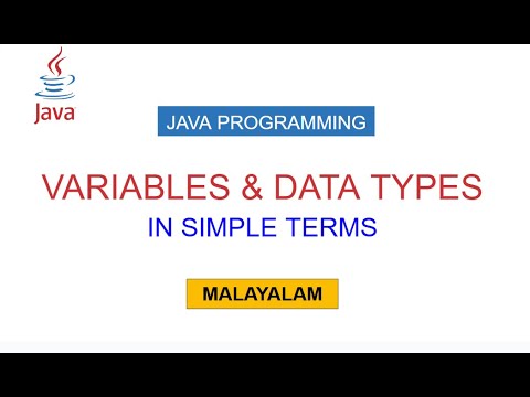 10 Variables And Datatypes In Simple Terms Malayalam Tutorial Youtube