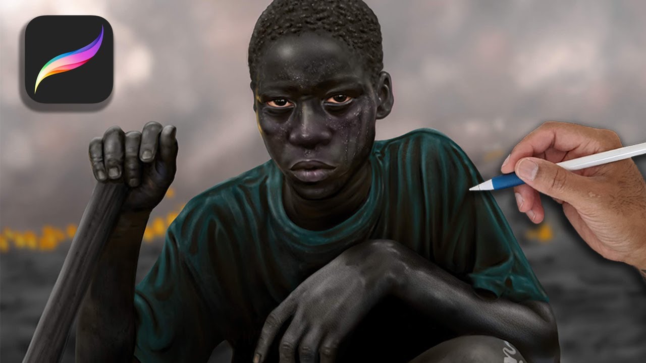 Digital Portrait Procreate At Zoe Walker Blog