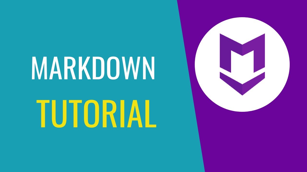 Markdown Complete Tutorial Youtube