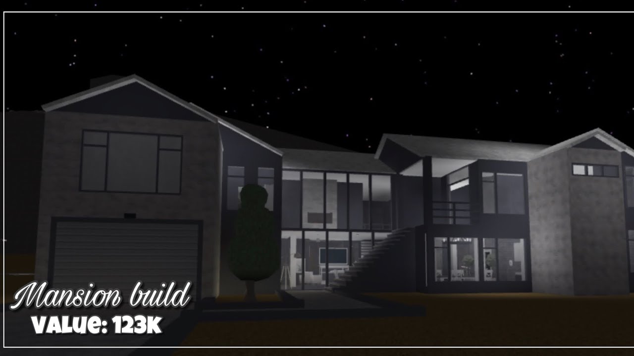 Bloxburg Massive House Tour Youtube