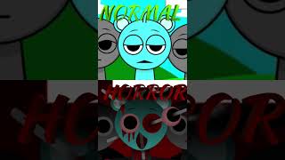 Incredibox Sprunki Oc Mod Rabbit Normal Version Vs Horror Version