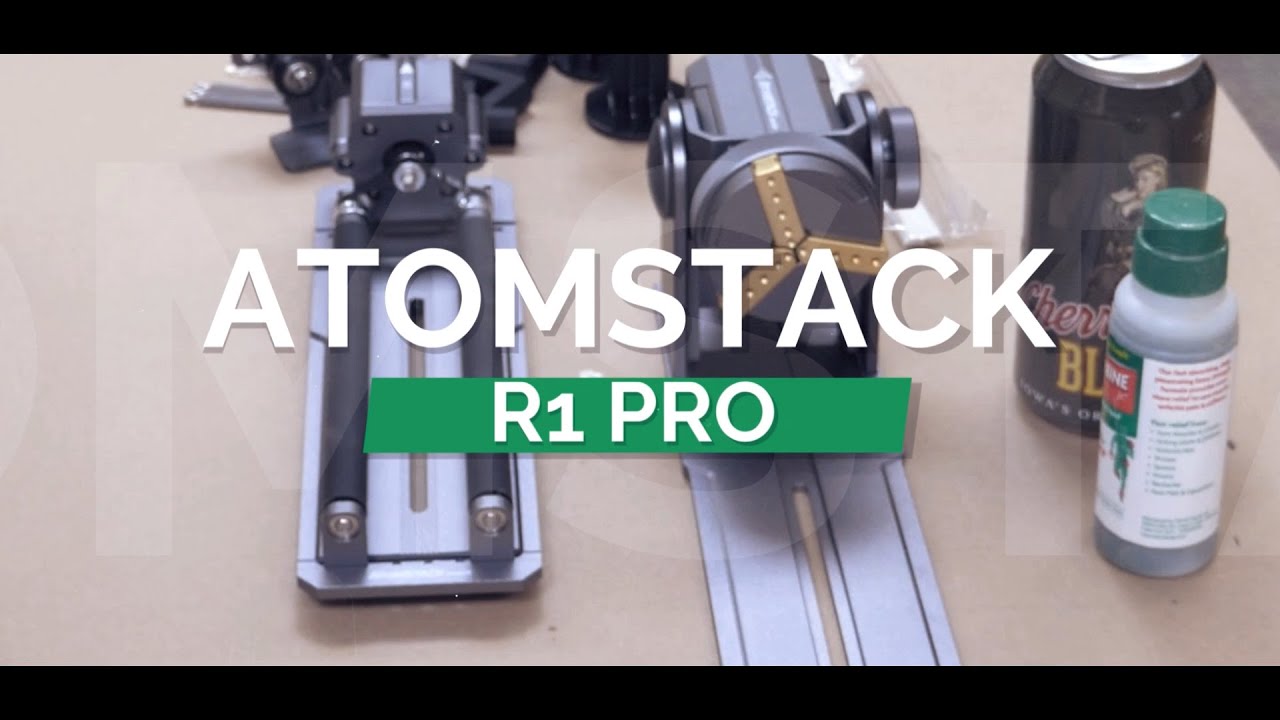 Atomstack R1 Pro Rotary Setup Youtube
