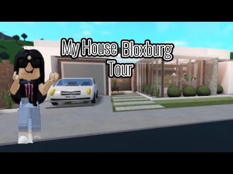 My Roblox Bloxburg House Tour Youtube