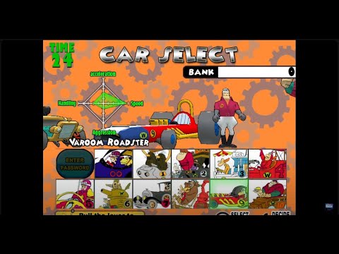 Wacky Races 2000 Varoom Roadster Gameplay Teknoparrot Youtube