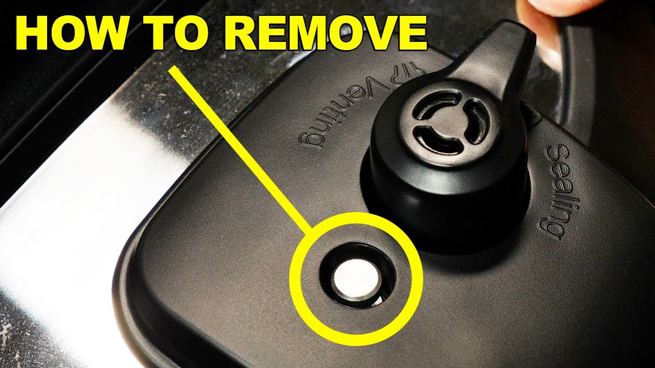 Instant Pot Float Valve Removal Youtube