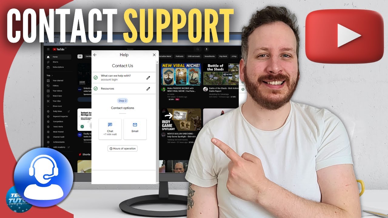 How To Contact Customer Support Youtube