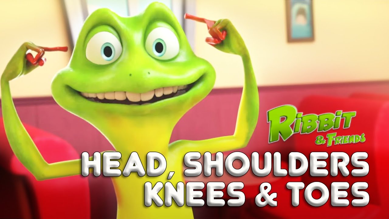Head Shoulders Knees Toes Ribbit Friends Nurseryrhymes Head