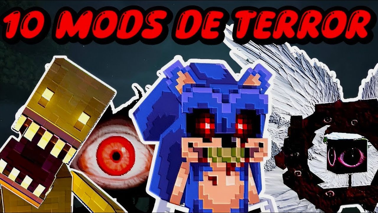 Top 10 Mods De Terror Para Minecraft Bedrock 1 21 Youtube