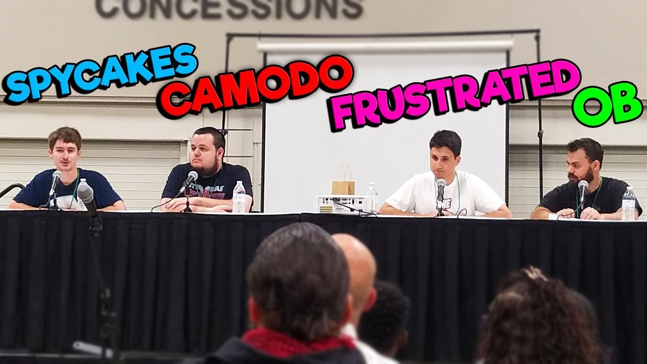 I Met Ob Spycakes And The Frustrated Gamer Irl Retropalooza Camodo