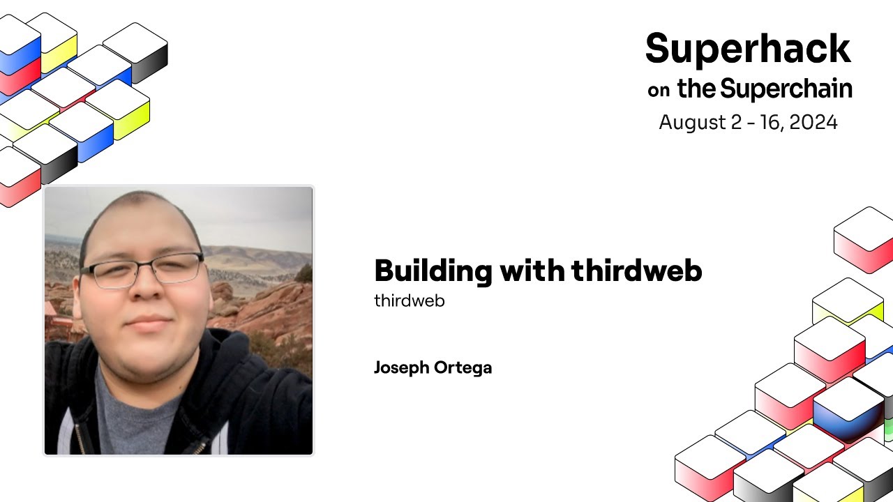 Thirdweb ёяыа Building With Thirdweb Youtube