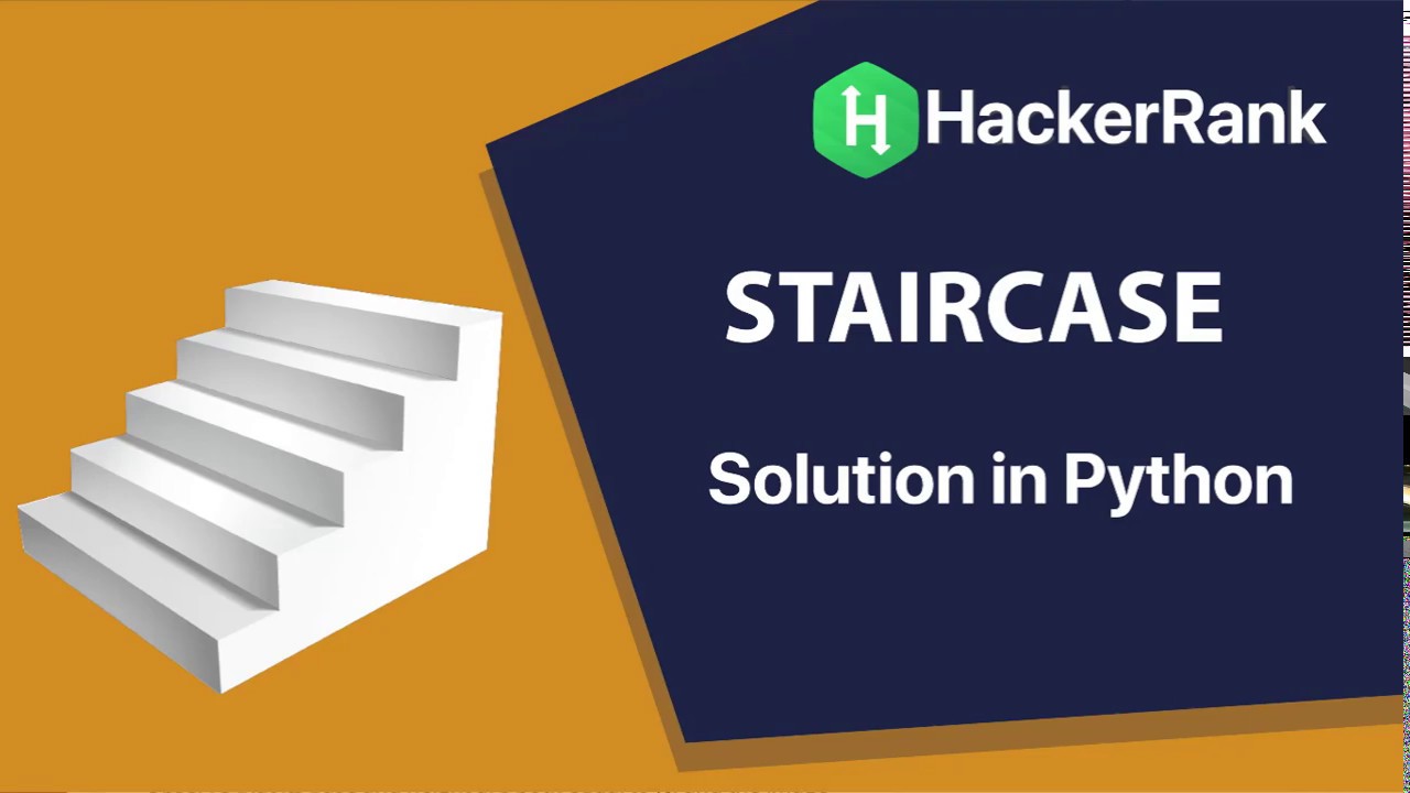 Staircase Hacker Rank Youtube