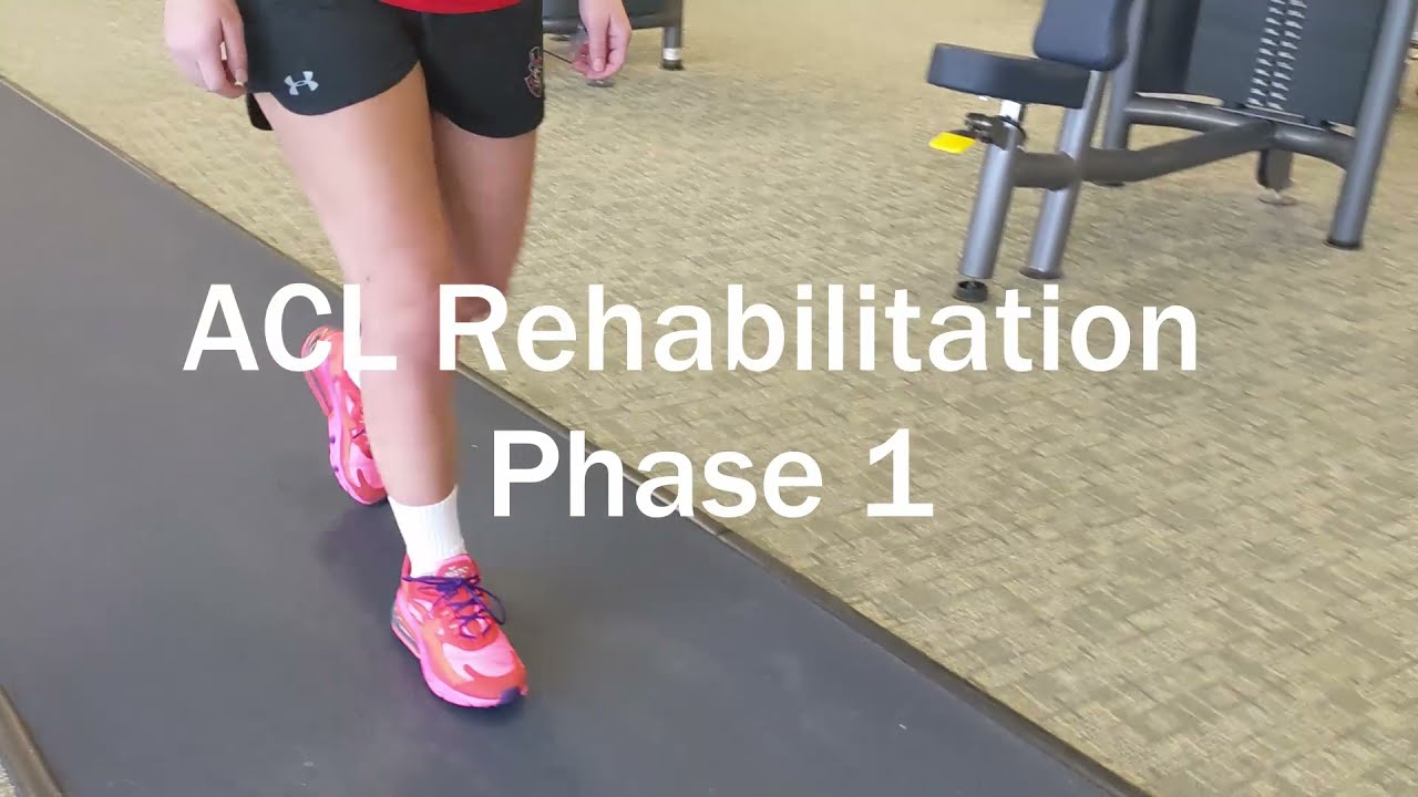 Torn Acl Rehab Phase 1 Oiwk Therapy Center Youtube