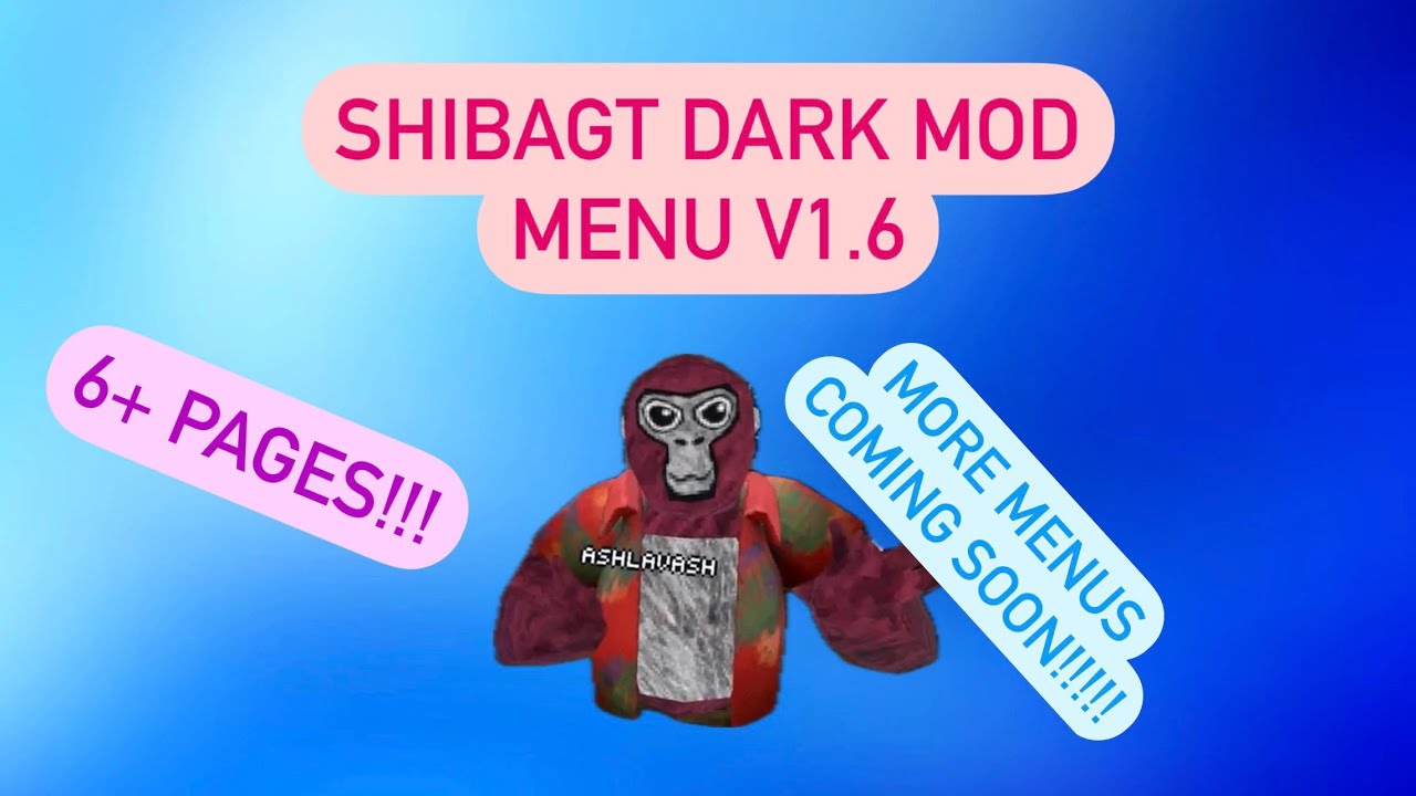 Shibagt Dark Menu V1 6 Showcase Youtube